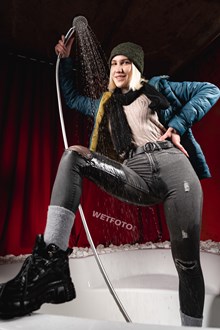 All Wetlook Photos and Videos of Fully Clothed Wet Girls - WetFoto.com